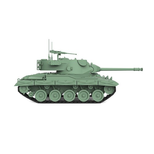SSMODEL SS120526 1/120 TT SCALE Railway Military Model Kit US T37 Light ...