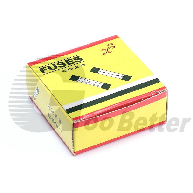 100x Quick Acting Glass Fuse Tube Electrical Fast Blow 0.1A-30A Amp ...