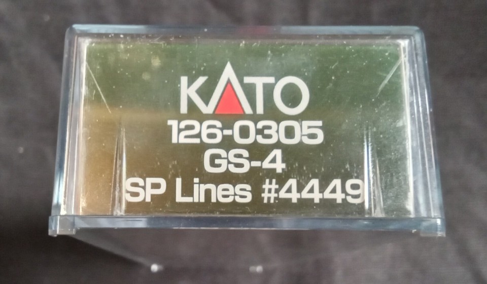 Kato 126-0305 GS-4 SP Lines #4449 Southern Pacific-Lima Locomotive ...