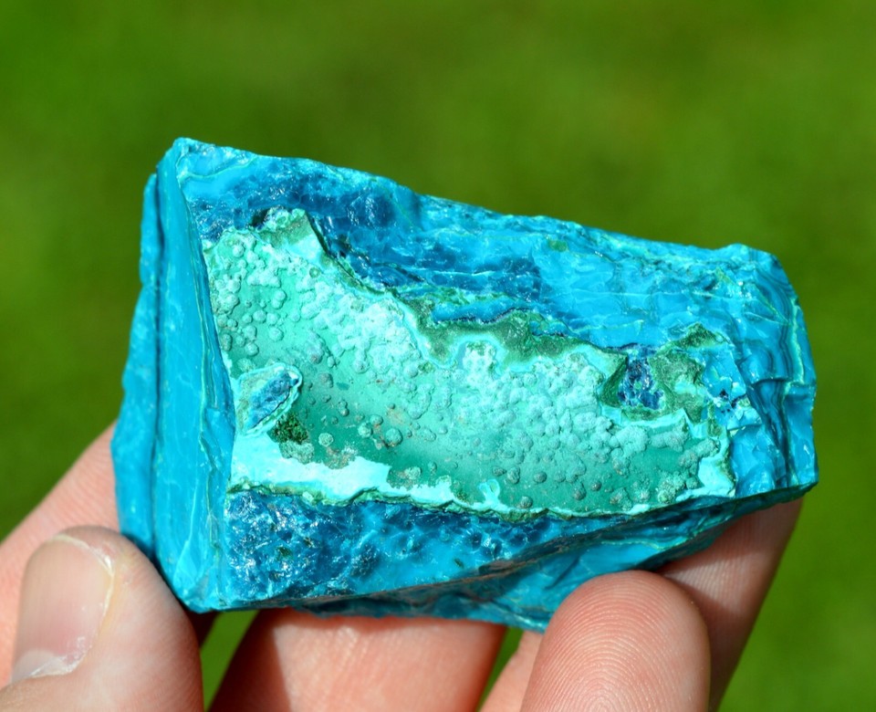 Crisocolla & Malachite 78 Grammi - Lubumbashi, Haut-Katanga, Dr Congo ...