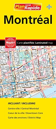 MONTREAL CANADA 7.95 By Mapart Publishing & Mapart *Excellent Condition ...