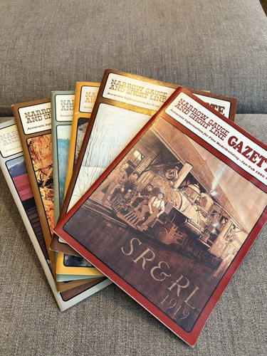 Narrow Gauge and Short Line Gazette 1980 - All 6 Issues Model Train ...