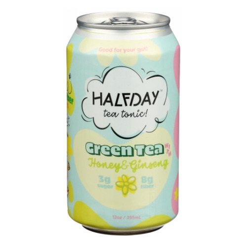 Green Tea Tonic Honey & Ginseng 12 Oz (Case of 12) By Halfday | eBay