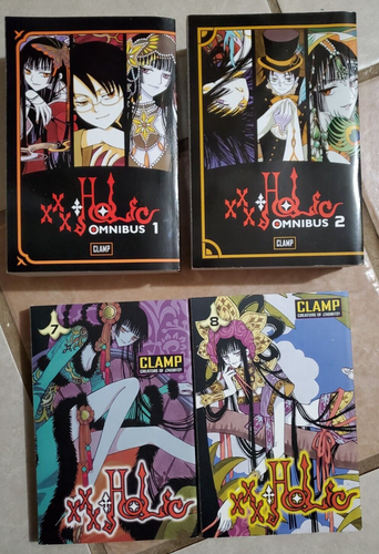 CLAMP's xxxHolic English Manga Vol. 1-8 Single/Omnibus Set, VG ...