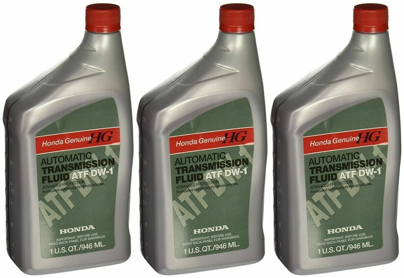 3 QTS OEM Genuine Honda Acura Automatic Transmission Fluid ATF DW-1 NEW ...