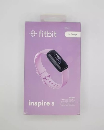 Fitbit Inspire 3 Heart Rate Monitor Health & Fitness Tracker - Lilac ...