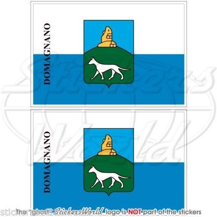 DOMAGNANO Castello Flag San Marino Vinyl Bumper Decals, Stickers 4 ...