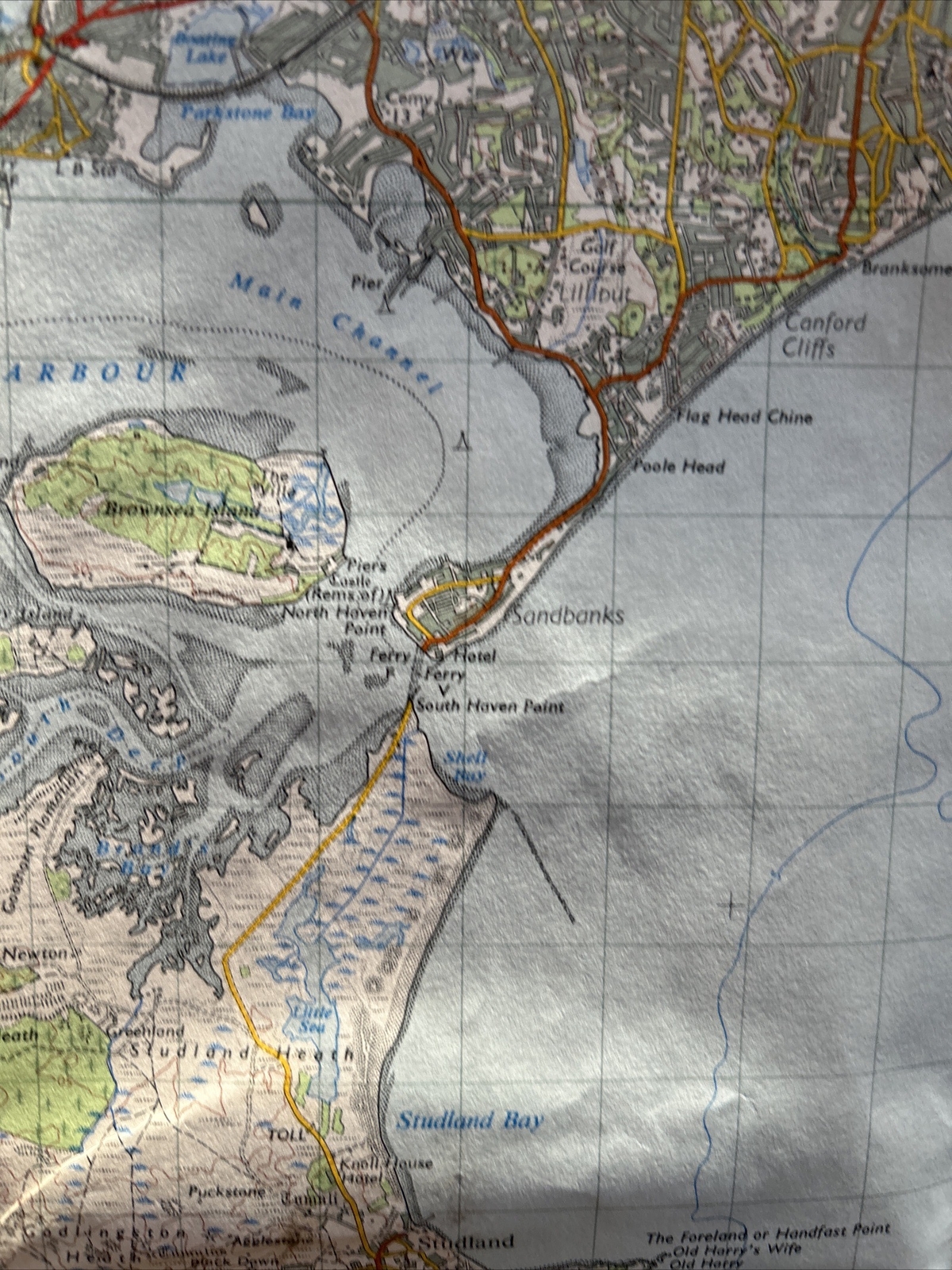 BOURNEMOUTH Ordnance Survey Seventh Series Paper One In Map Sheet 179 ...