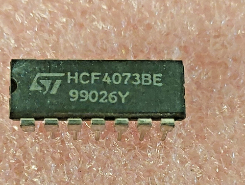 1pcs HCF4073BE CMOS Triple 3 Input and Gate, DIP-16 STM | eBay