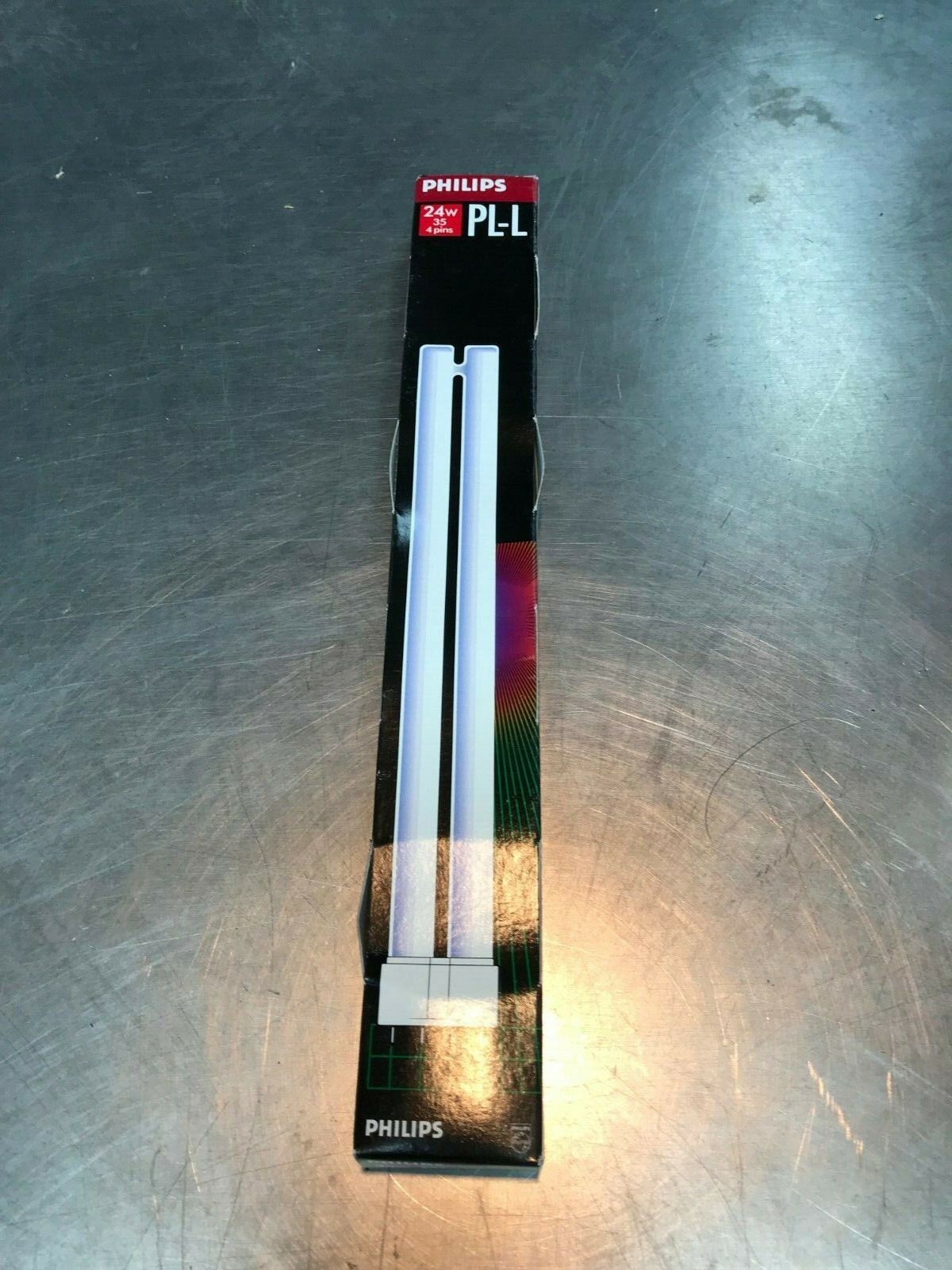 PL-L24W/835/4P PHILIPS 4-PIN BASE LINEAR COMPACT 24W FLOURESCENT LAMP ...