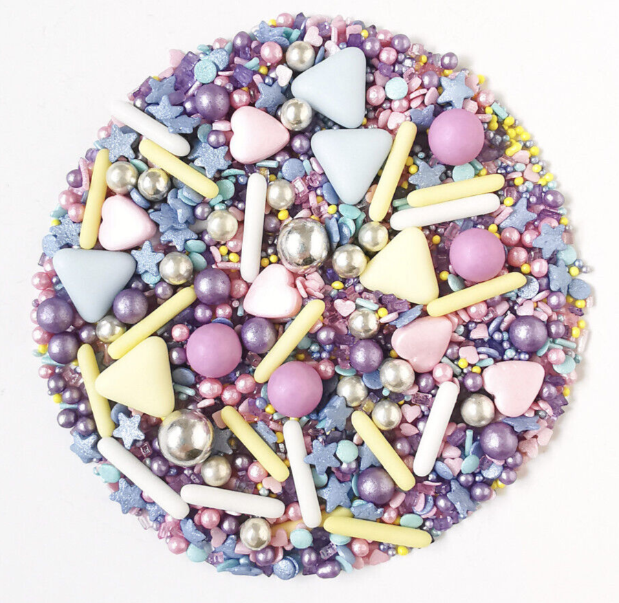 Edible Sprinkles Cake Cupcakes Premium Luxury Gold Silver Pink ...