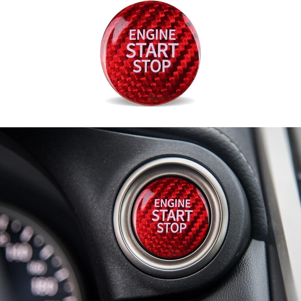 1.18in Push Start Ignition Switch Sticker for Toyota Camry Corolla RAV4 ...
