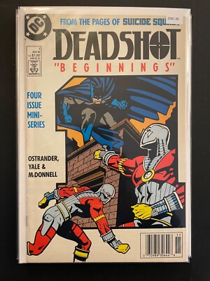 Deadshot Beginnings 1 Newsstand High Grade 7.5 DC Comic Book D90-36 | eBay
