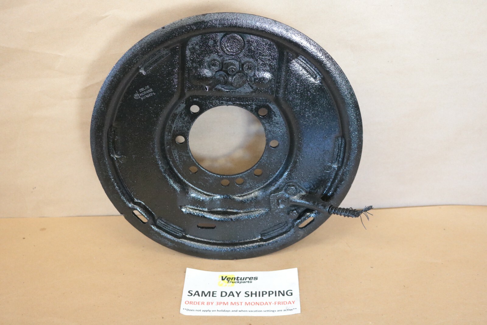 1963-1972 C20 K20 C2500 K2500 Chevy GMC Dana 60 Rear Backing Plate LH 3 ...