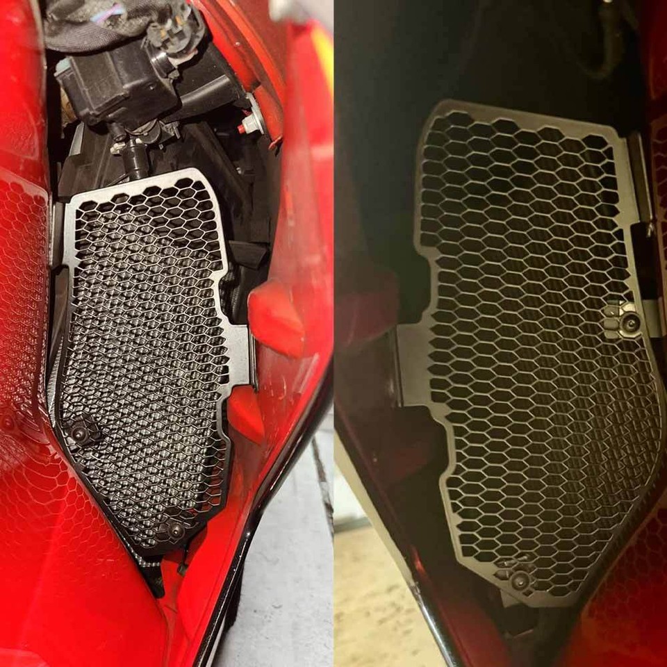 For Corvette C8 Z51 2020-2024 Front Grill+Side Intake Mesh Grille ...