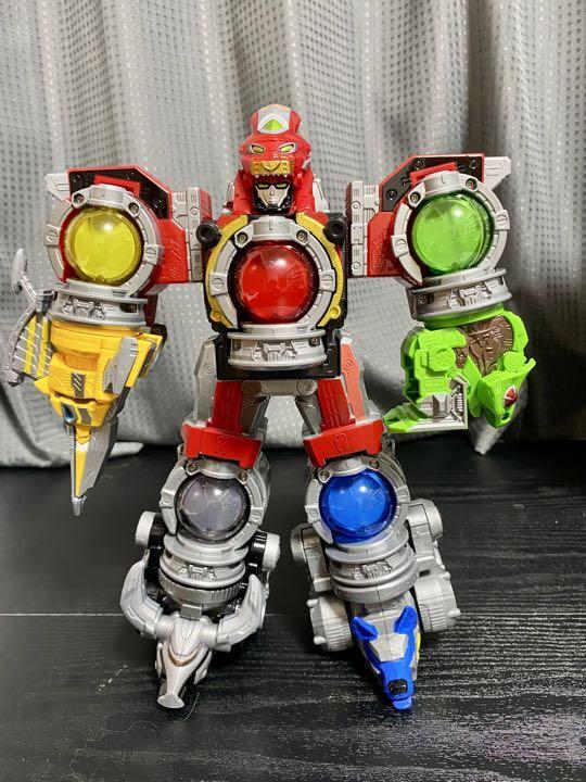 Power Rangers Uchu Sentai Kyuranger Kyurenoh Megazord 7set Bundle Bulk ...