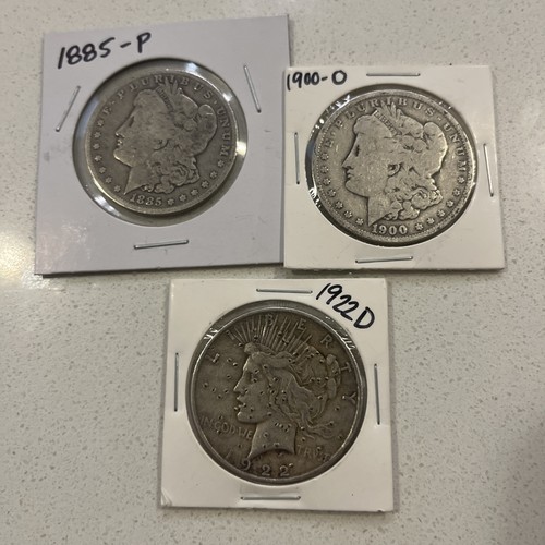 Silver Dollar Lot 3. 90% Silver. Melt Over $204! Great For Stackers! | eBay