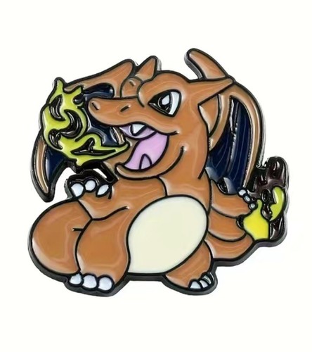 Pokemon Charizard Cute Custom Enamel Pin Brooch Nintendo Anime | eBay