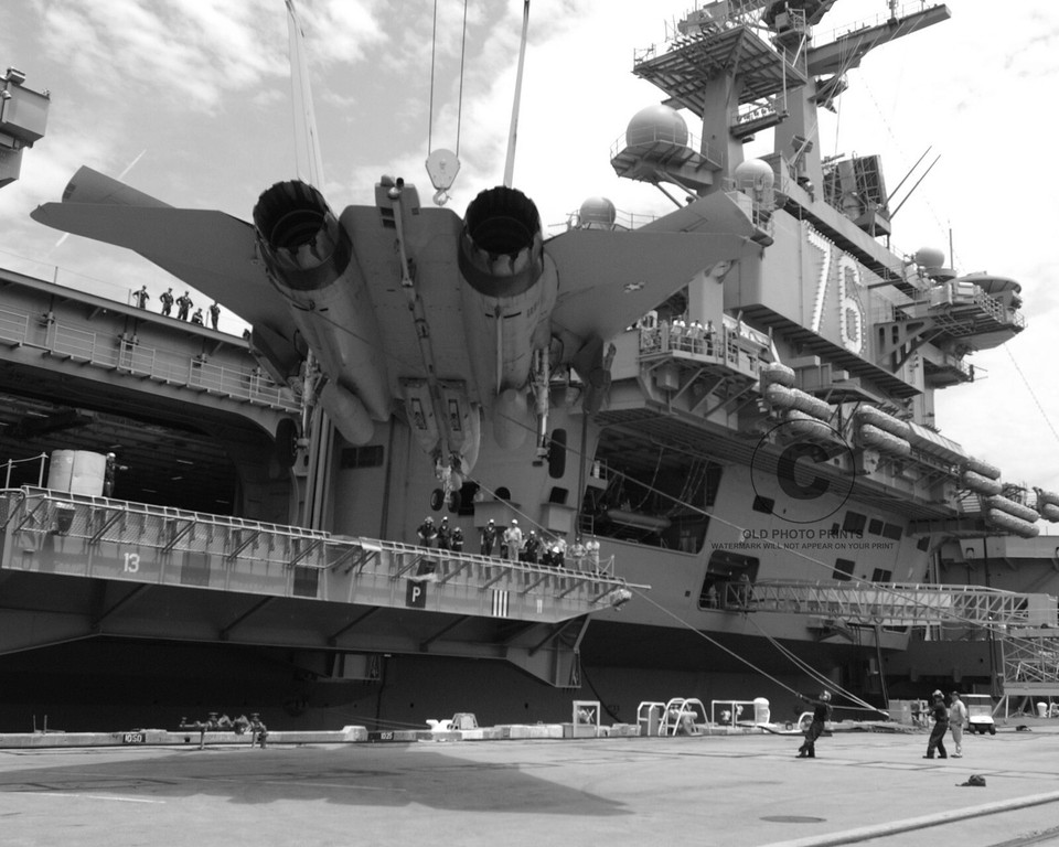 F-14 Tomcat Fighter Aircraft 2003 Photo (PCU) USS Ronald Reagan (CVN 76 ...