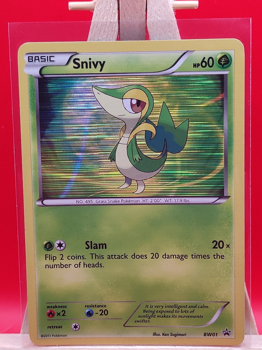 Snivy Ex Pokemon Card Pokemon Trading Card Game SC 001/020 C Snivy