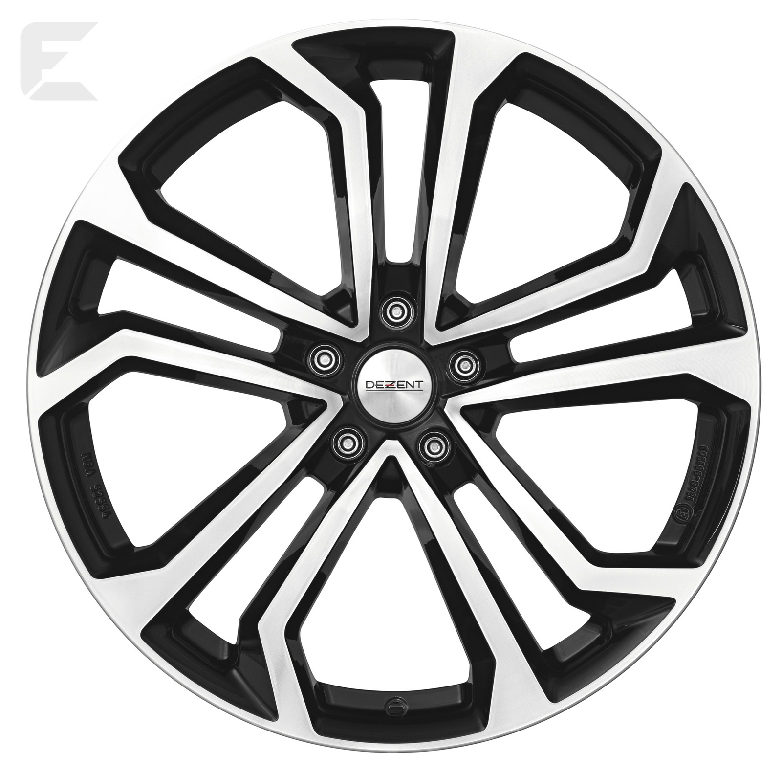 4x 18 Zoll Alufelgen für Citroen C5 Aircross / Dezent TA dark (B ...