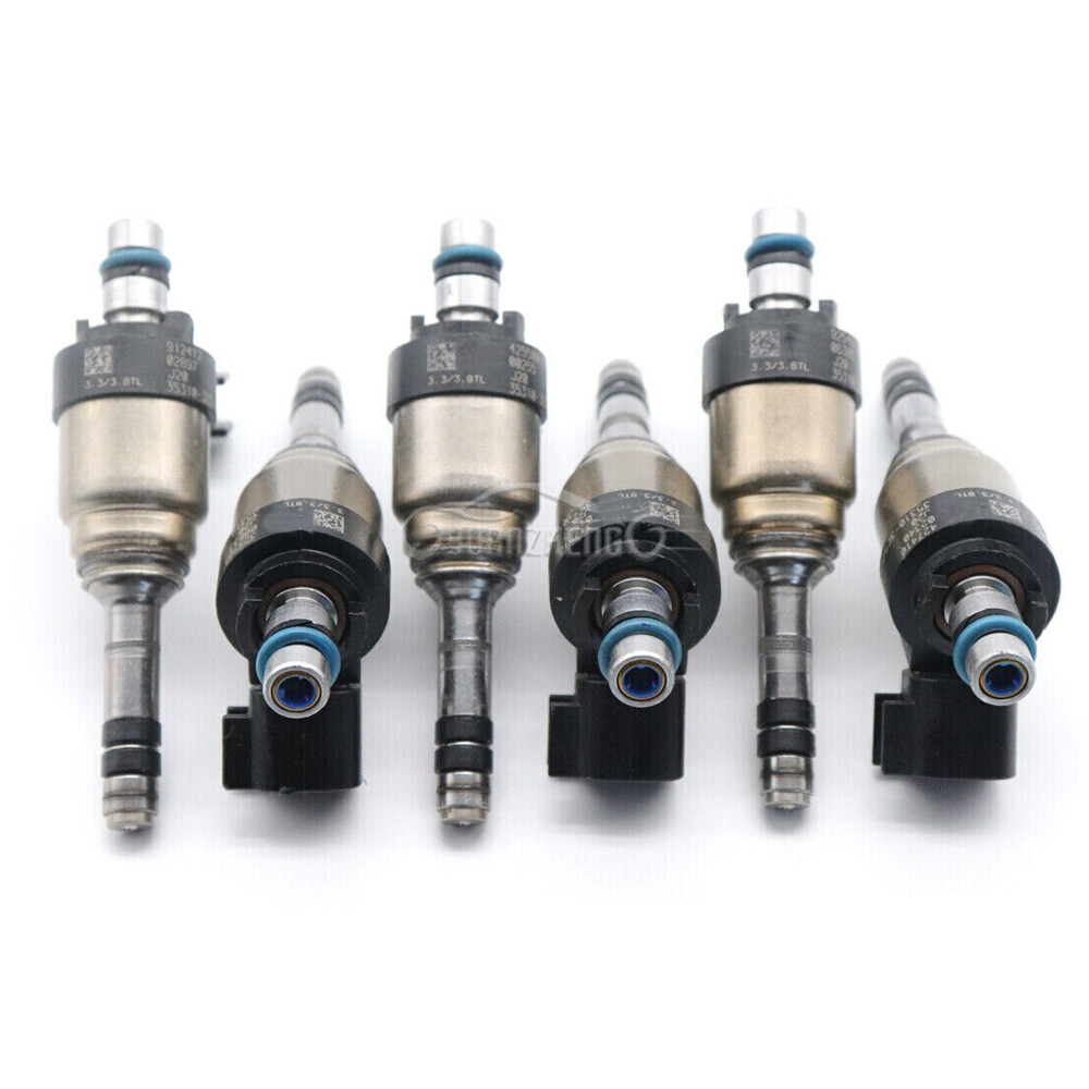 6x Fuel Injector For 14-18 Hyundai Santa 3.8L V6 Kia Sorento 3.3L V6 ...