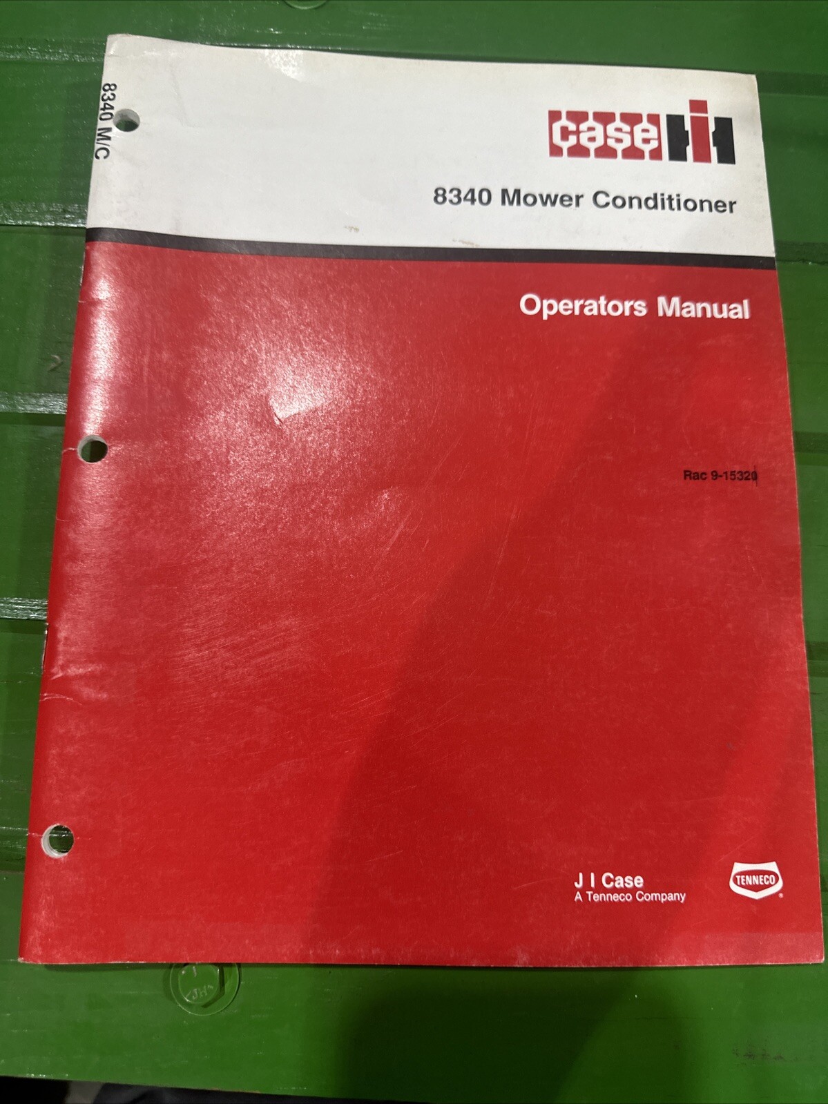 Case IH 8360 8370 Mower-Conditioner Owners Manual | eBay