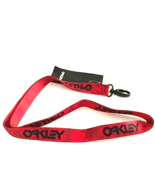 OAKLEY NWT B1B Crazy Wanderlust Lanyard Key Chain ID Document Holder ...