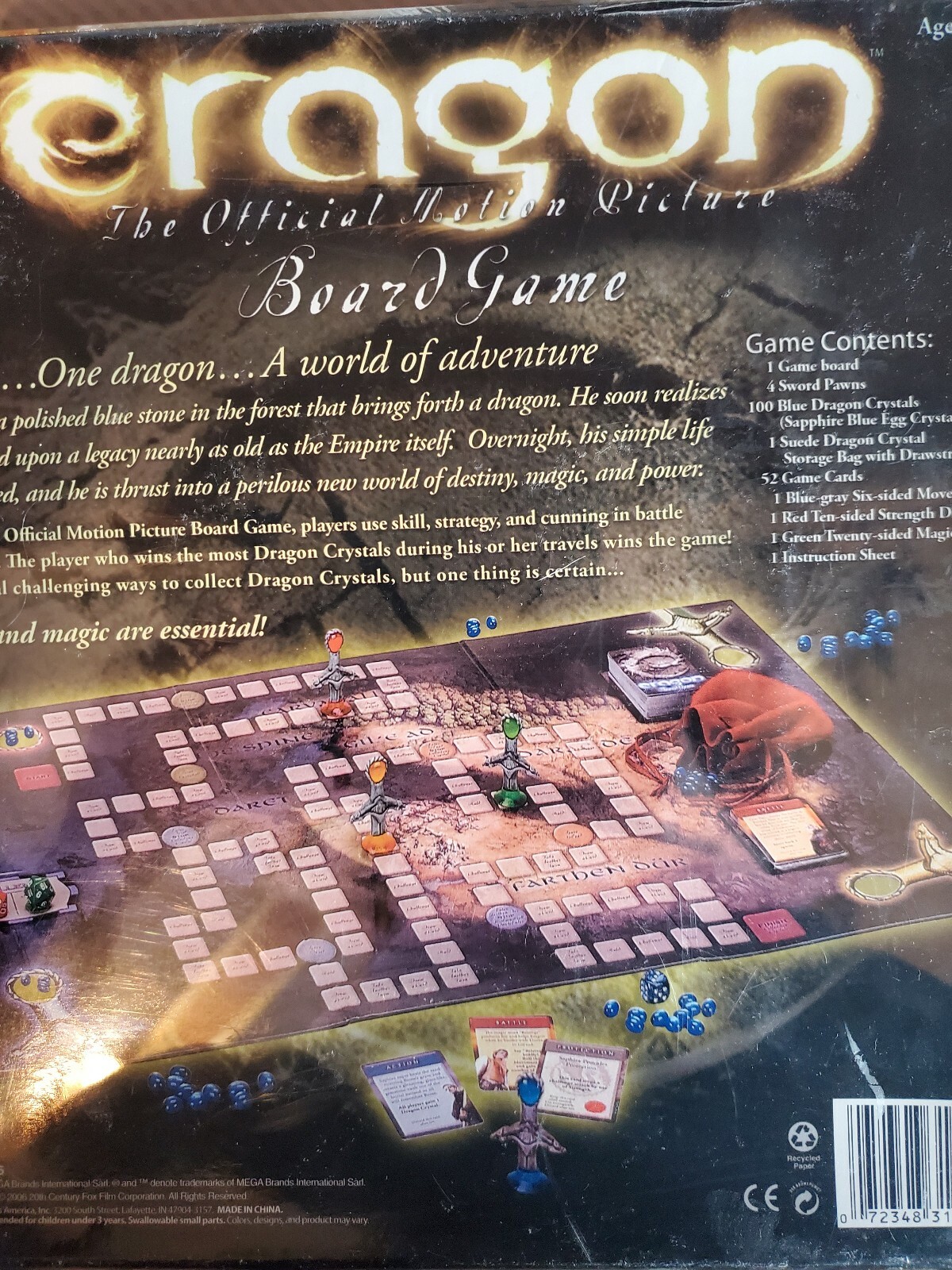 ERAGON - THE OFFICIAL MOTION PICTURE BOARD GAME - NEW | eBay