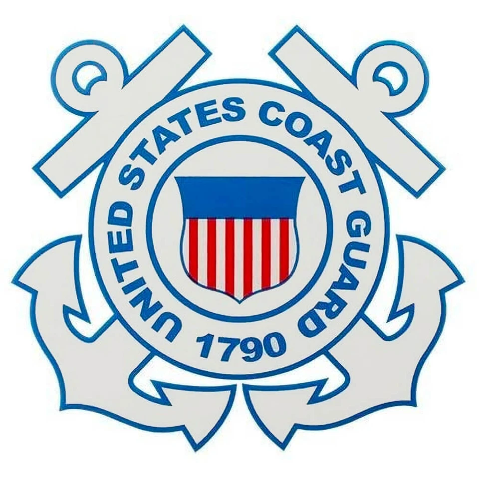 Coast Guard Window Decals