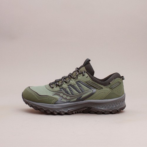 Saucony Originals Grid Peak GTX Gore-Tex Forest Black New Men Shoe Rare ...