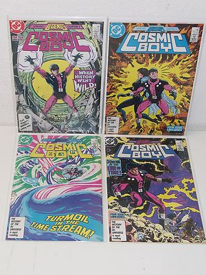 COSMIC BOY #1-4 - Complete Series - VF/NM LEGENDS SPIN-OFF - Levitz ...