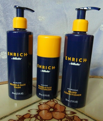 Enrich By Gillette All In One Beard care kit Face Wash,Conditioner ...
