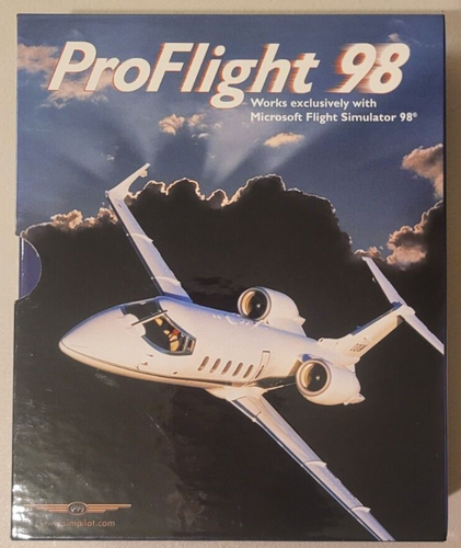 Retro ProFlight Flight Simulator Computer Game for Windows 95/98 | eBay