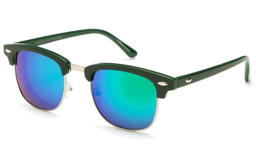 Sunglasses Two Tone Retro Various Color Lens Vintage Horn classic ...