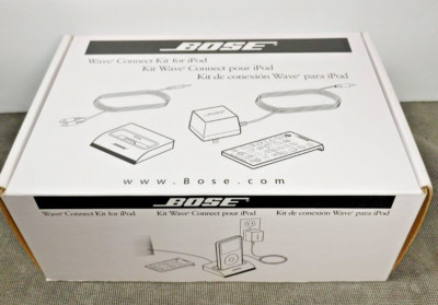 BOSE Wave Connect Kit For iPod & Remote 315527-0010 Open Box | eBay