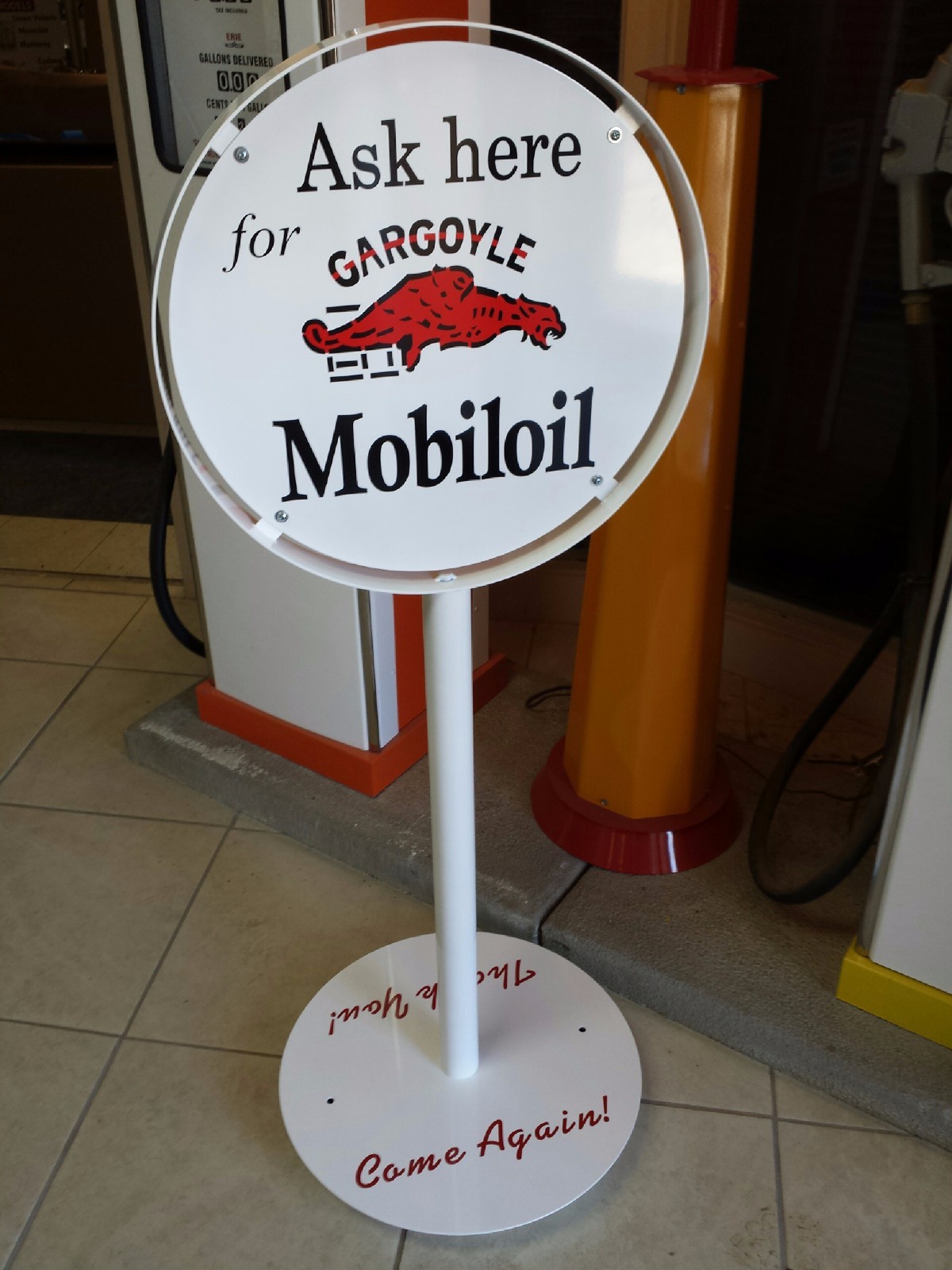 Купить Ибей | EARLY STYLE MOBILOIL GARGOYLE 1920S 1930S ERA GAS STATION ...
