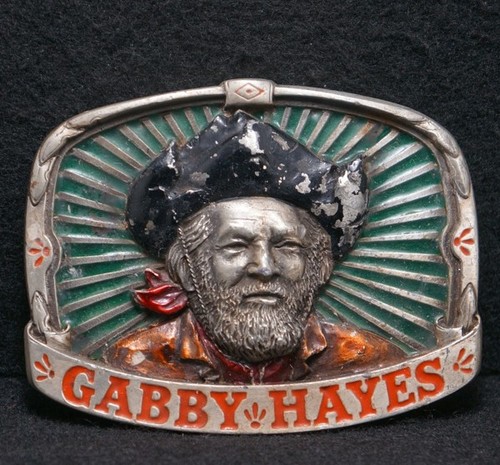 WJ15154 VINTAGE 1970s **GABBY HAYES** AMERICAN ACTOR MOVIE & TV MENS ...