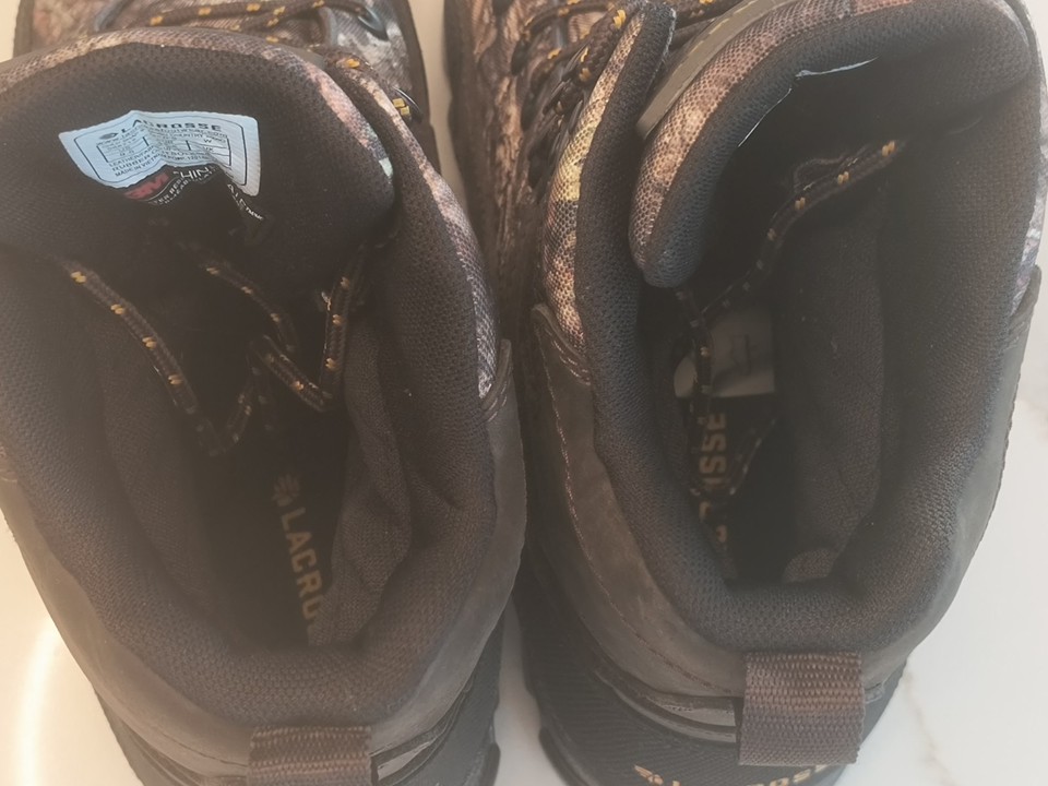 LaCrosse Men's Cold Snap WP 2000G Thinsulate Ultra Boots Mossy Oak Size 9.5 Wide | eBay