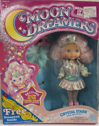 Vintage Hasbro Moon Dreamers Crystal Starr, Star Architect Doll 1986 ...