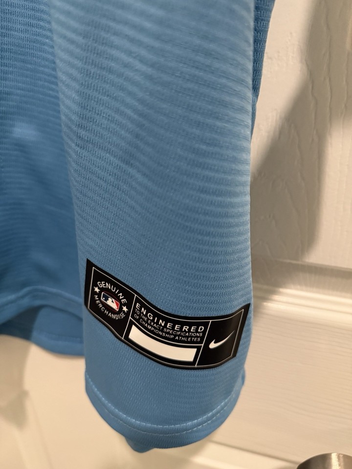 Blue Jays Light Blue Jersey (Blank) - Size X-Large | eBay