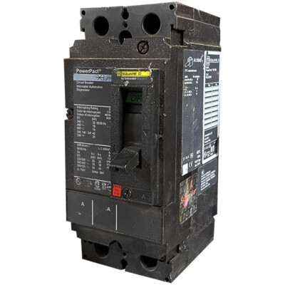 HDL26020 Square D 20A 600V 2P Powerpact Circuit Breaker -SES | eBay