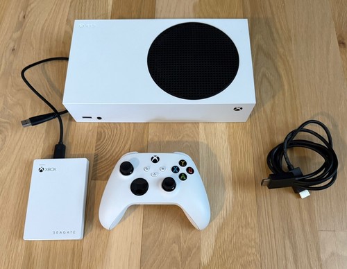 Microsoft Xbox Series S 512GB Video Game Console - White Bundle With ...