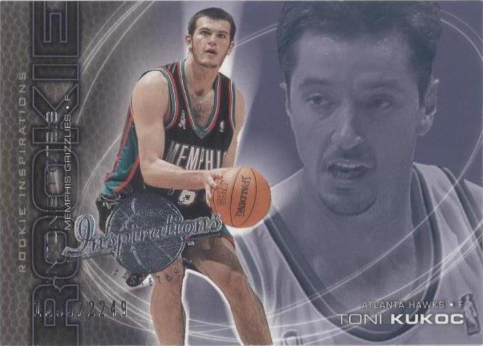 2001-02 Upper Deck Inspirations - Toni Kukoc, Antonis Fotsis #100 /2249 ...