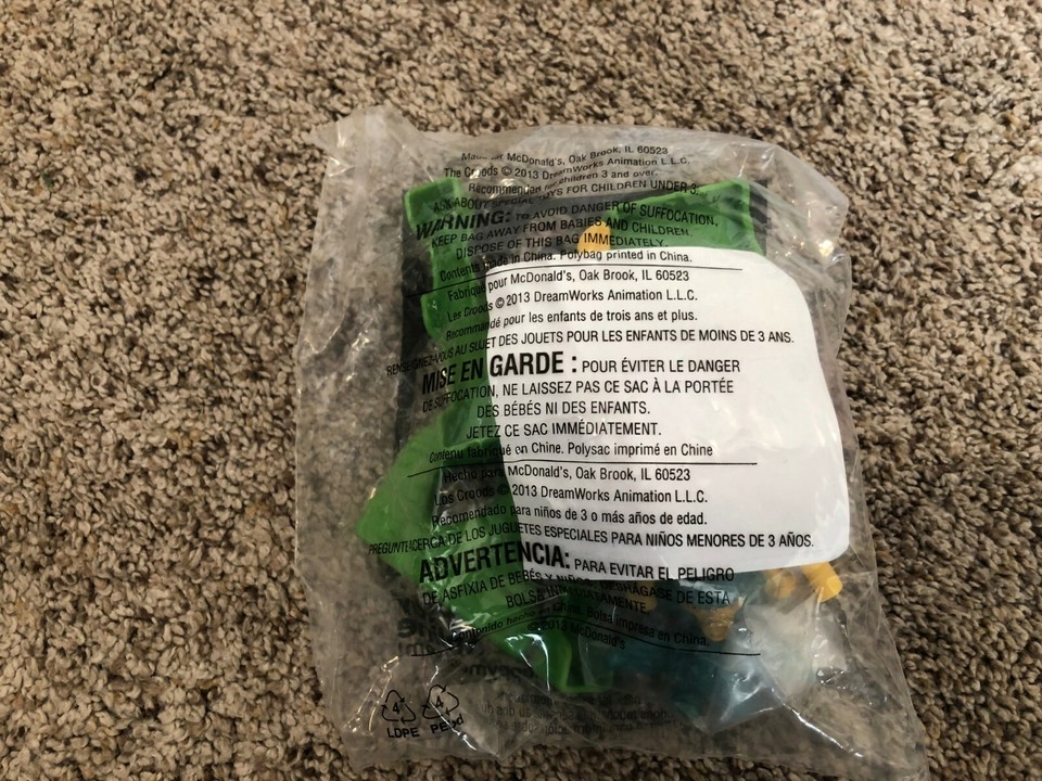 2013 McDonald’s Happy Meal Toy – The Croods Ramu #6 NIP | eBay