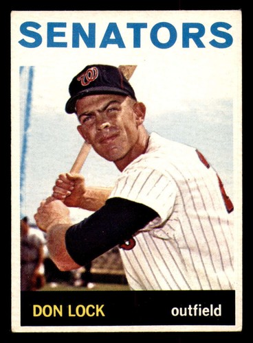 1964 Topps #114 Don Lock Excellent Senators ID:323187 | eBay