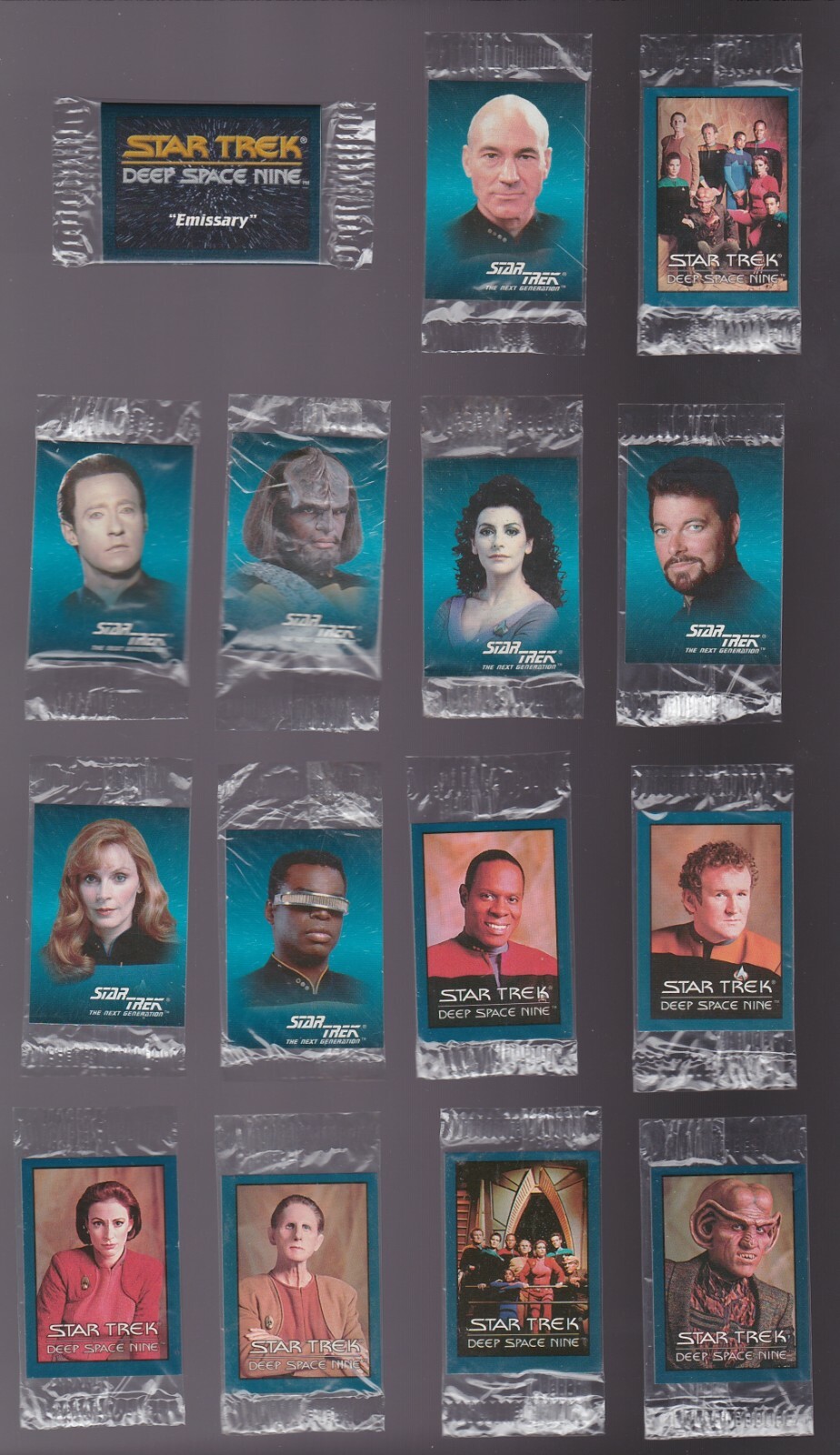 1993 Star Trek Next Generation & DS9 Sealed Trading Card Set (Hostess ...