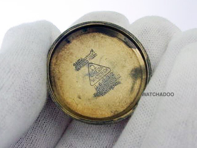 Vintage 1950s Omega Wadsworth G 6232 14k Gold Filled Watch Case Back ...