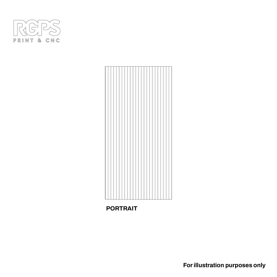 Slat MDF Decorative Wall Panelling 3D Wall Panels Paintable Wood ...