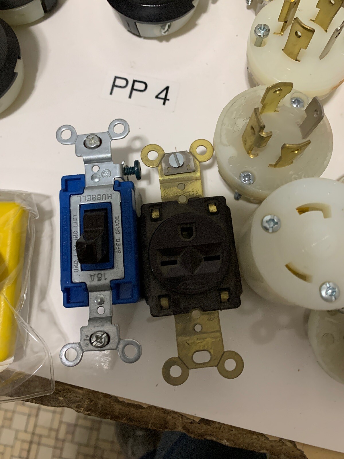 Assortment Of Hubbell Accessories D-56610-04,HBL2313,HBL2513 ETC.Fast ...